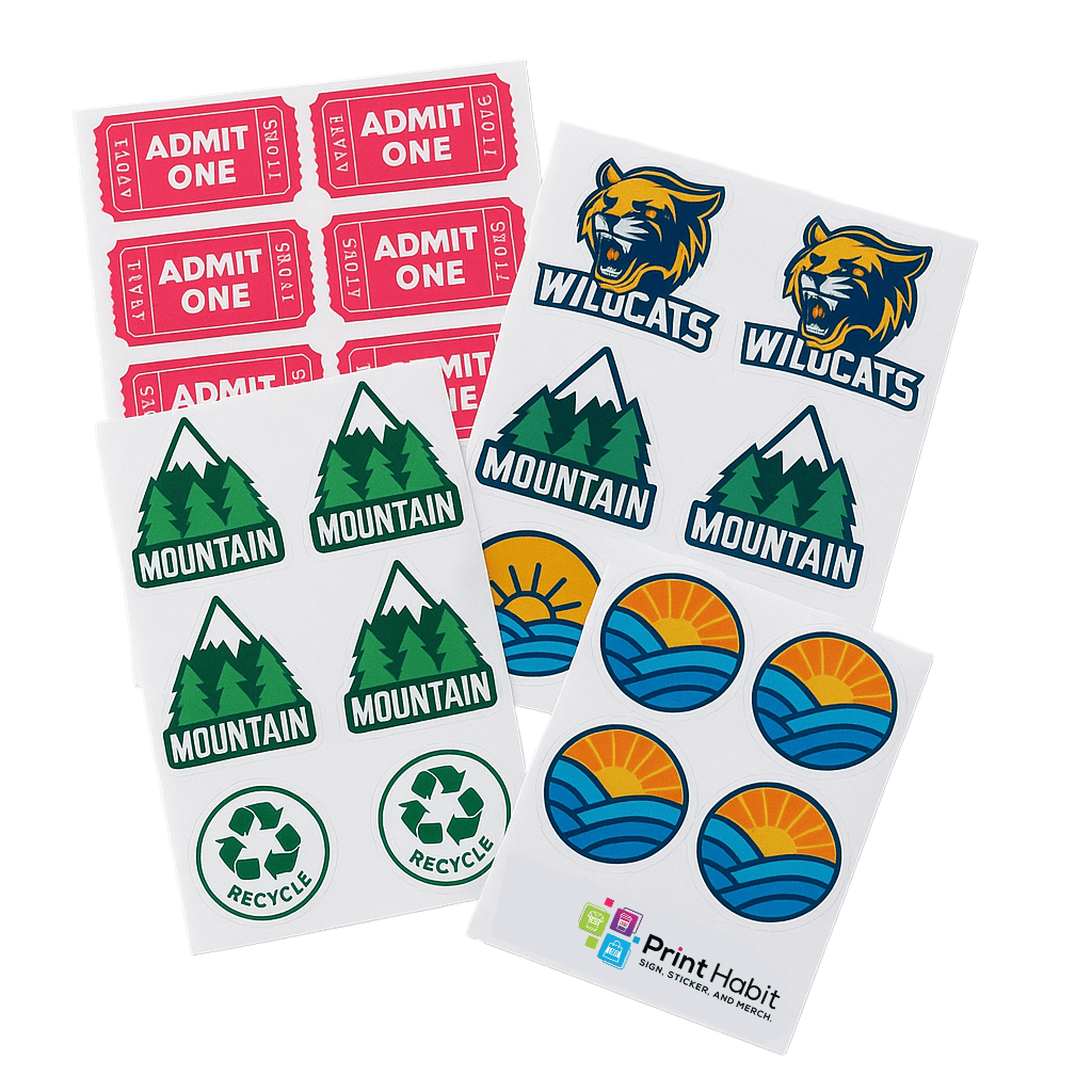 Sticker Sheets - Ready For Retailing - Print Habit